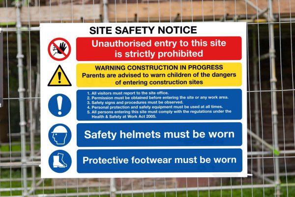 Safety Signs - Windsor Textiles Limited
