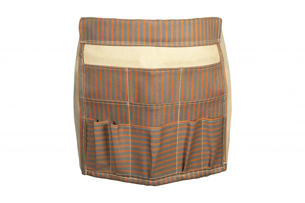 Striped Cotton Multi-Pocket Tool Pouch - Windsor Textiles Limited