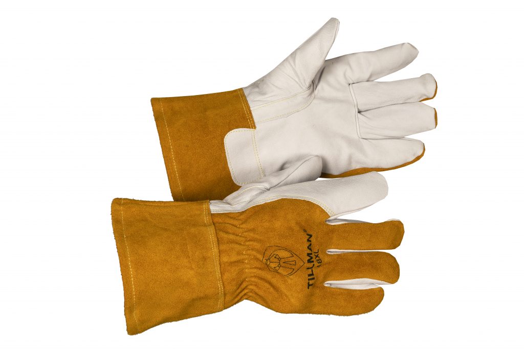 John Tillman Co. 48 Top Grain Goatskin Split Leather Back MIG Welder ...